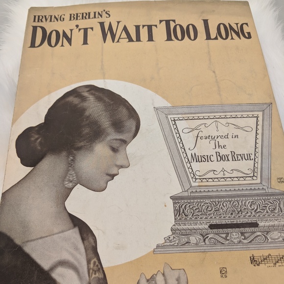 Vintage | Other | Dont Wait Too Long Sheet Music 925 | Poshmark